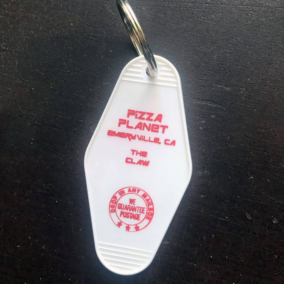 Motel Key Fob - Pizza Planet – Sketch & Press